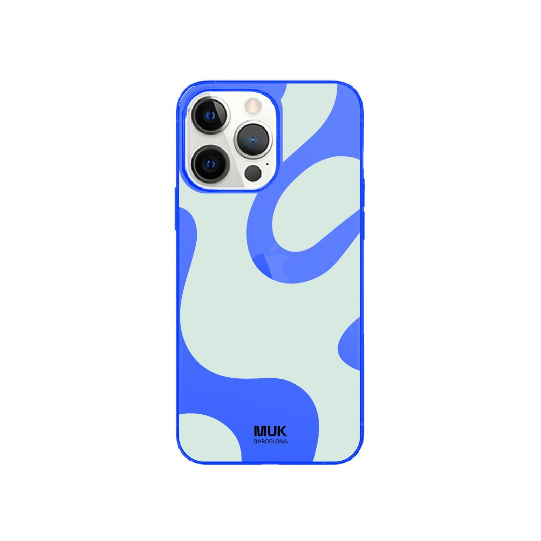Aqua Mobile Phone Case - Fluor Blue