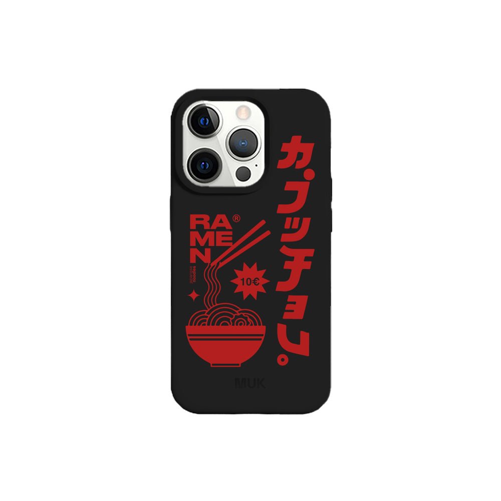 Ramen Phone Case - Black