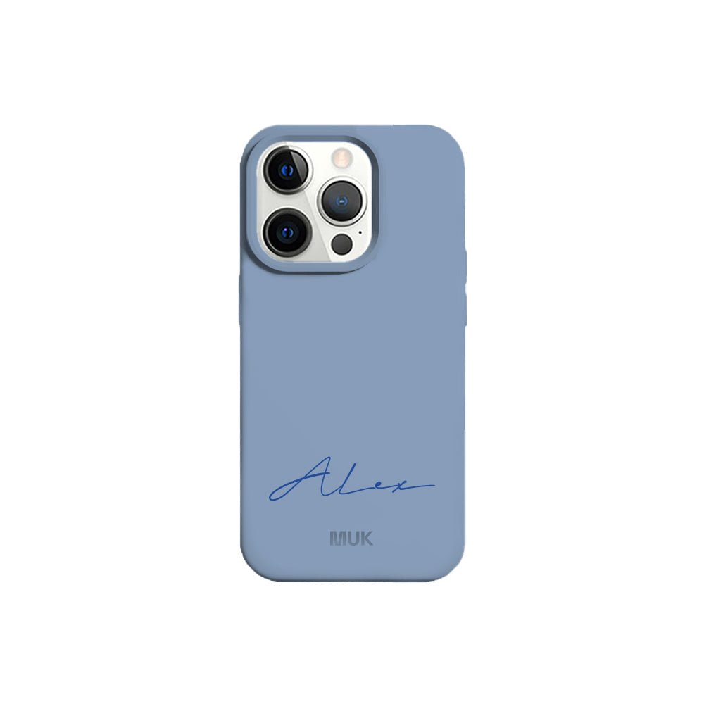 Phone Case Sign - Blue Personalizada