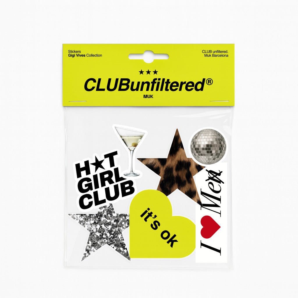Pack stickers - Gigi Vives – Muk Barcelona